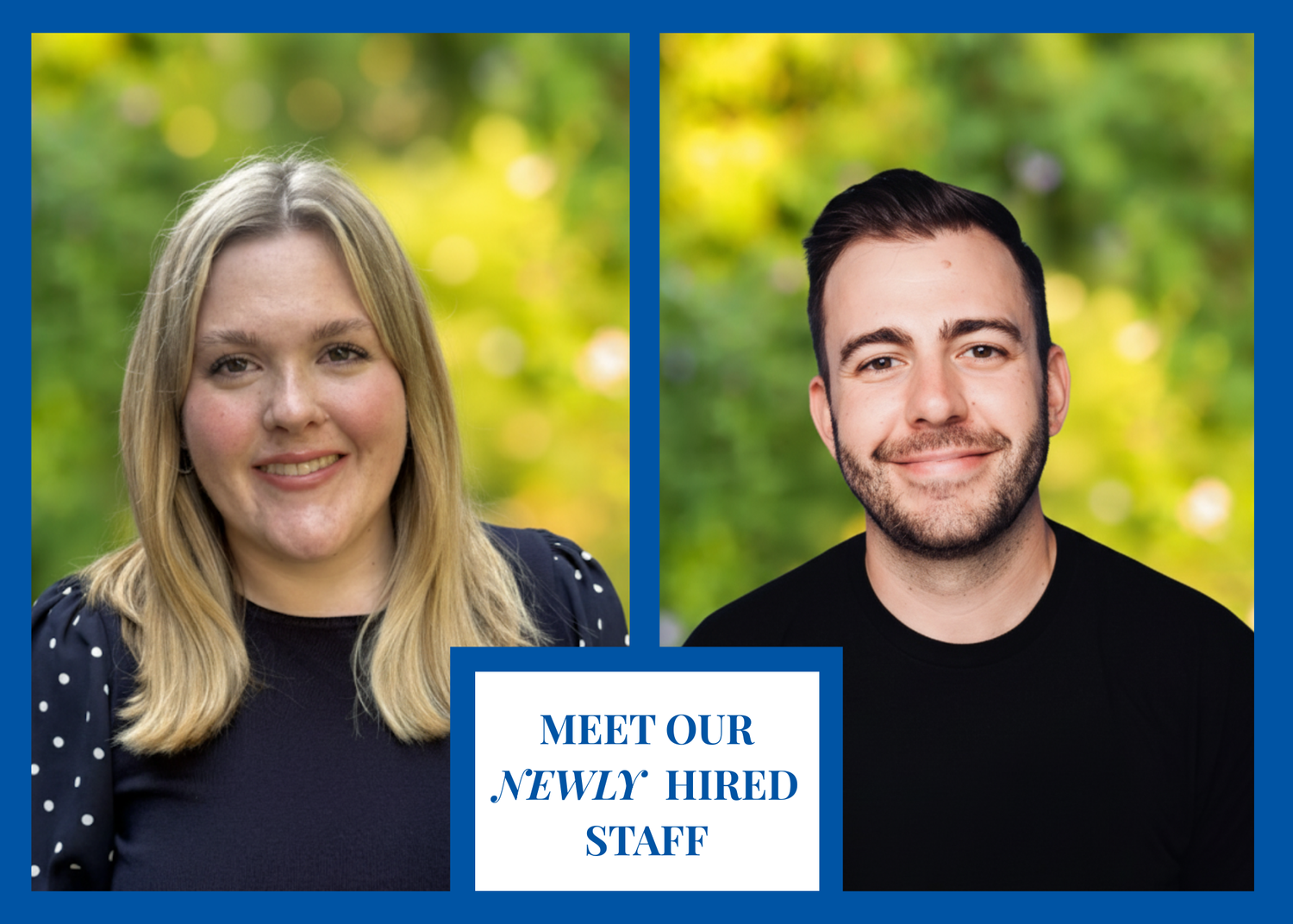 A Warm Welcome: Introducing Our New Staff Members, Ann & Brendan — New ...