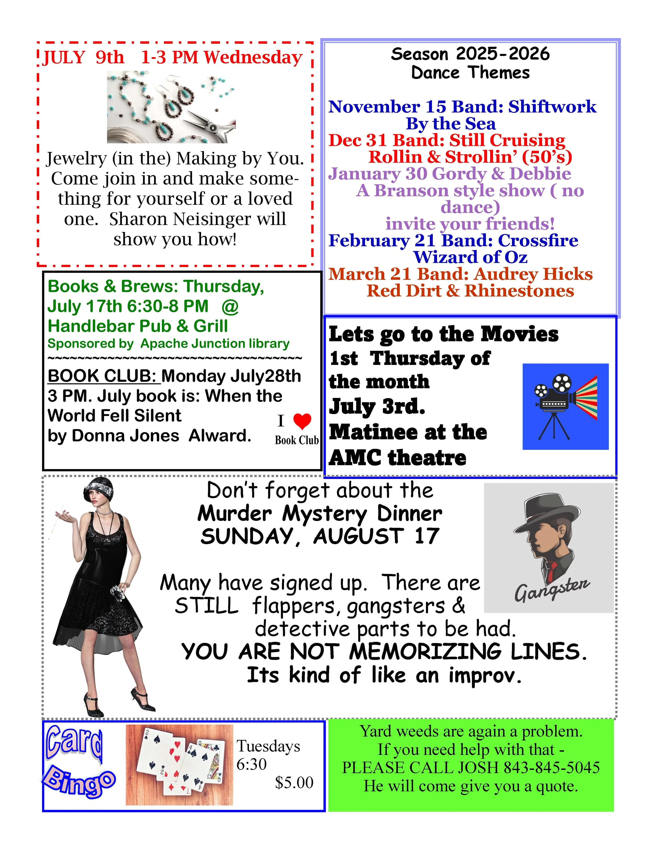 Current Newsletter — Apache Villa HOA