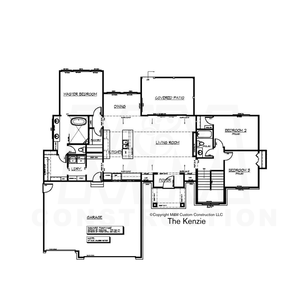 Kenzie — M&M Custom Construction, LLC - Wichita Custom Home Builder