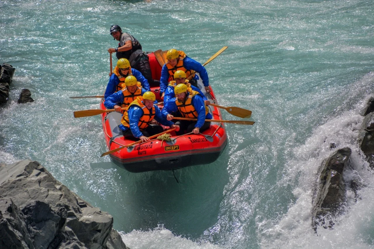 White Water Rafting on the Rangitata River — Hidden Valleys Rafting