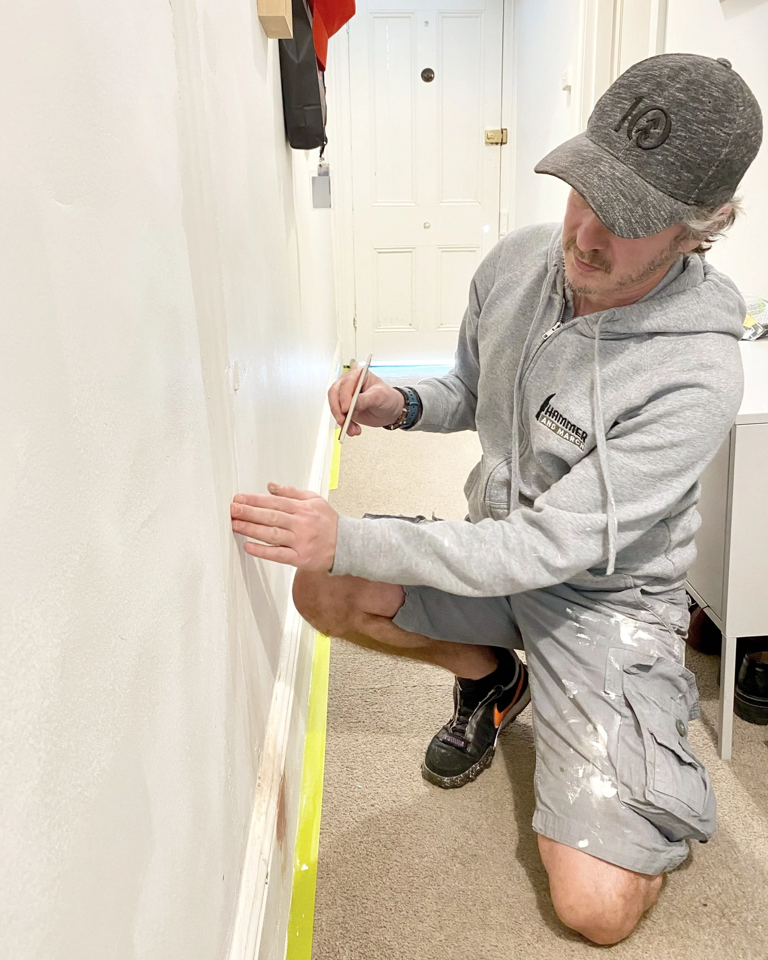 Plasterboard Repairs — Hammer and March Handyman Service
