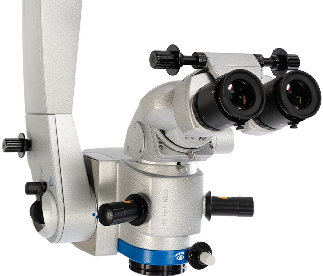 Haag Streit Hi-R NEO 900 Surgical Microscope — Mandarin Opto-Medic