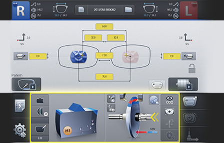 Huvitz HPE-410 Patternless Edger — Mandarin Opto-Medic