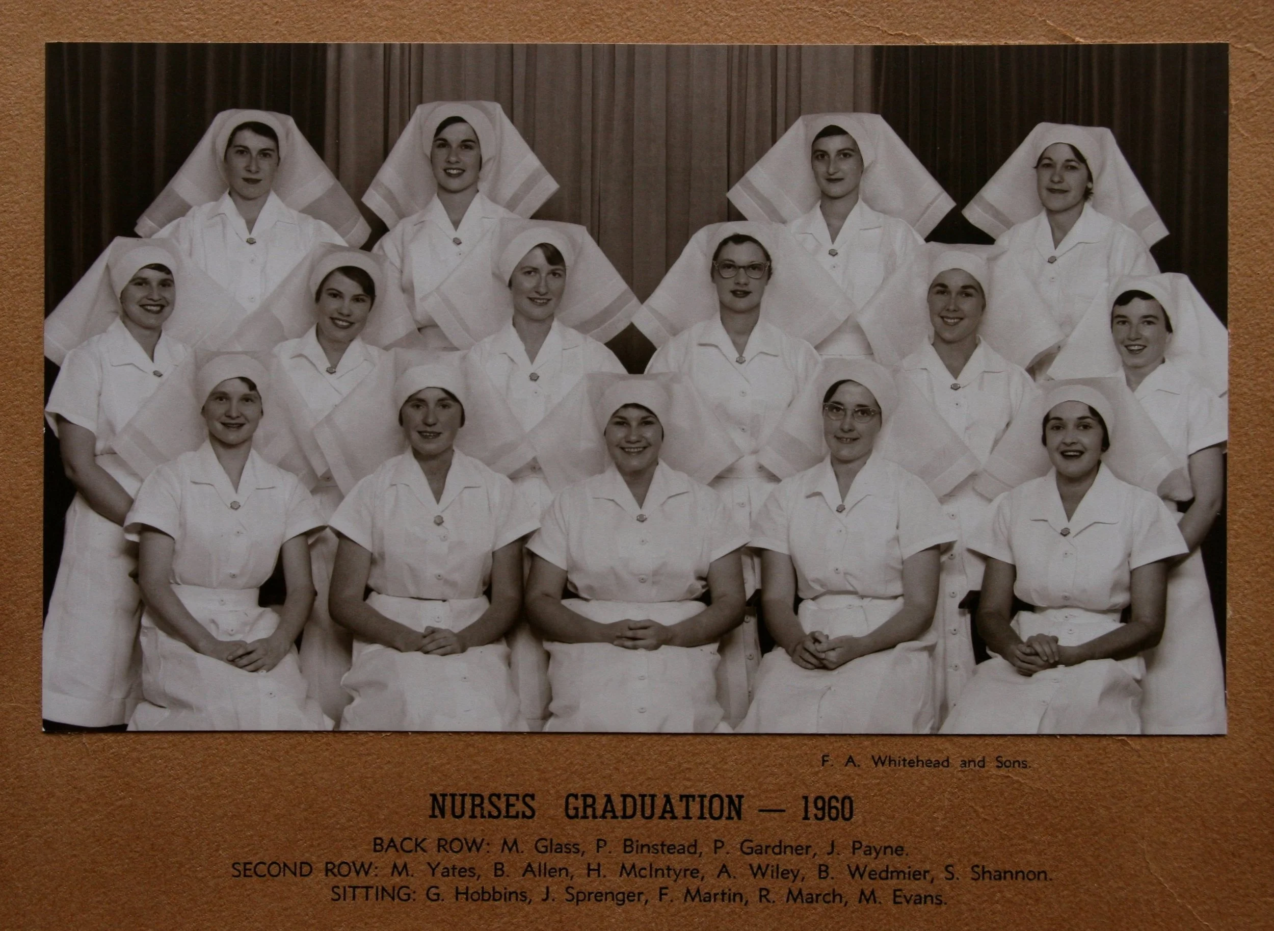 Student Nurse Graduation 1951-155 Archives — Ipswich Hospital Museum