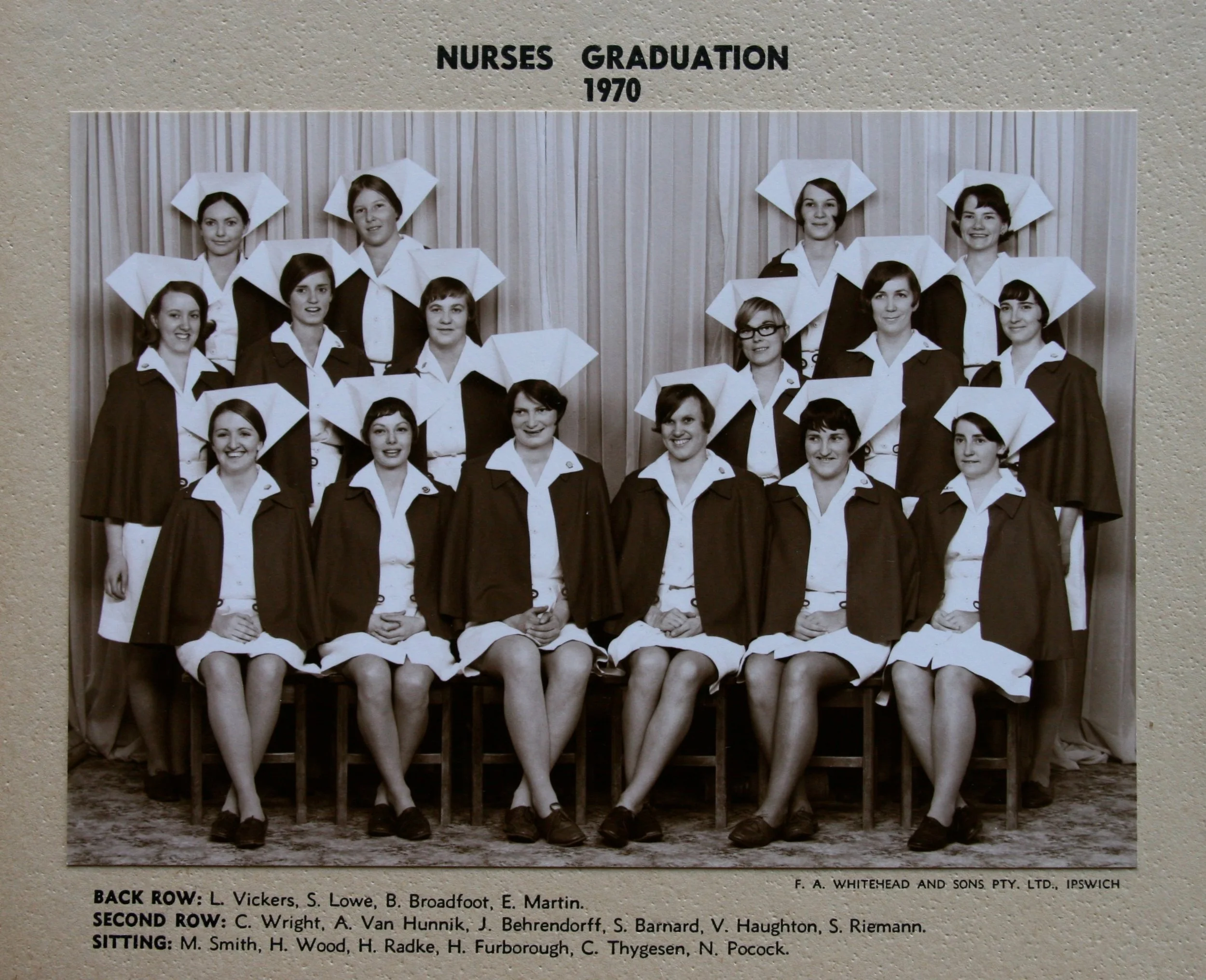 Student Nurse Graduation 1951-155 Archives — Ipswich Hospital Museum