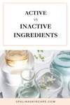 Active vs Inactive Ingredients: Everything You Need to Know — SPALINA ...