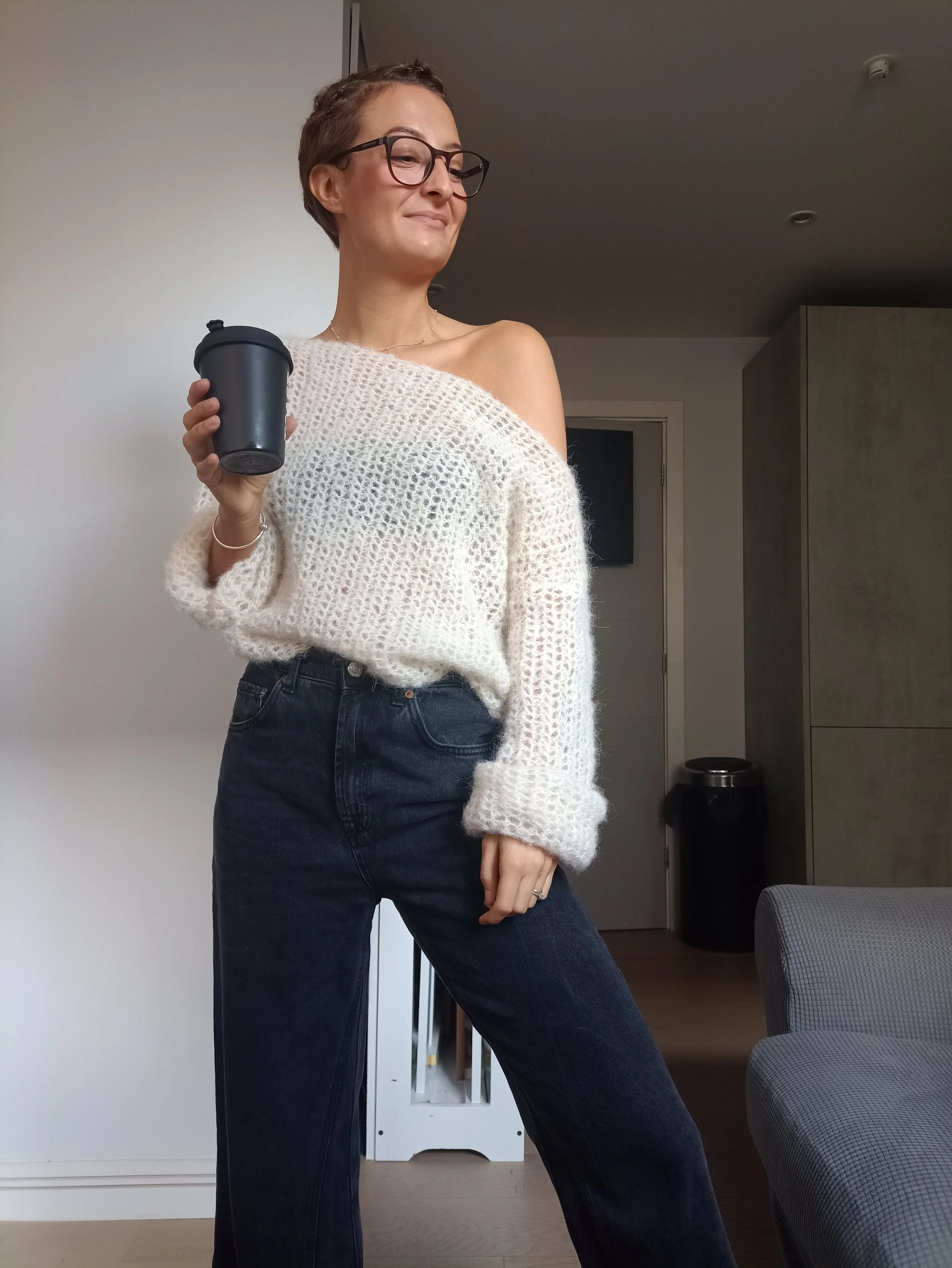 The backless crochet sweater - crochet pattern — JeggoCrochet