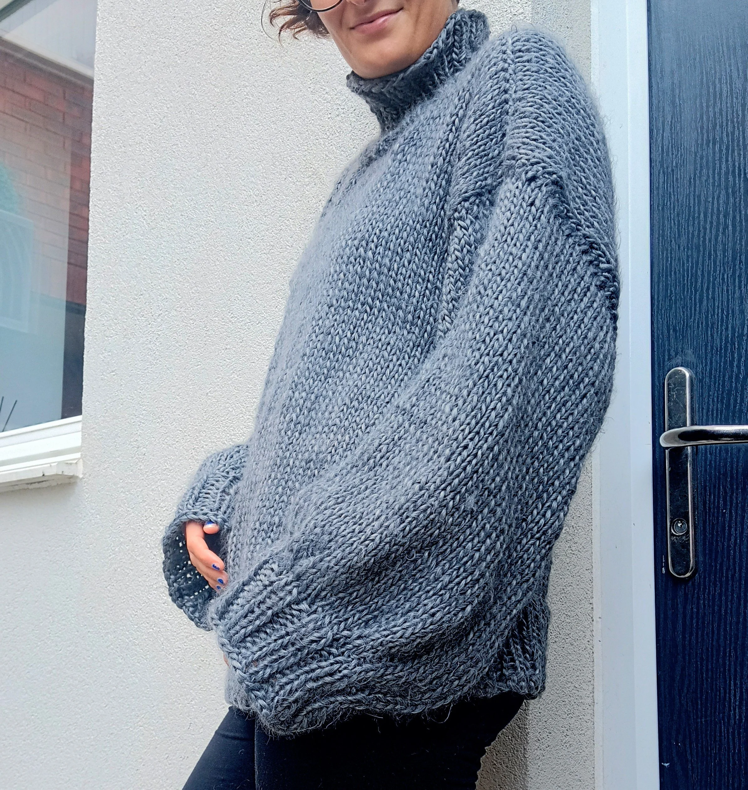 The basket weave sweater - knitting pattern — JeggoCrochet