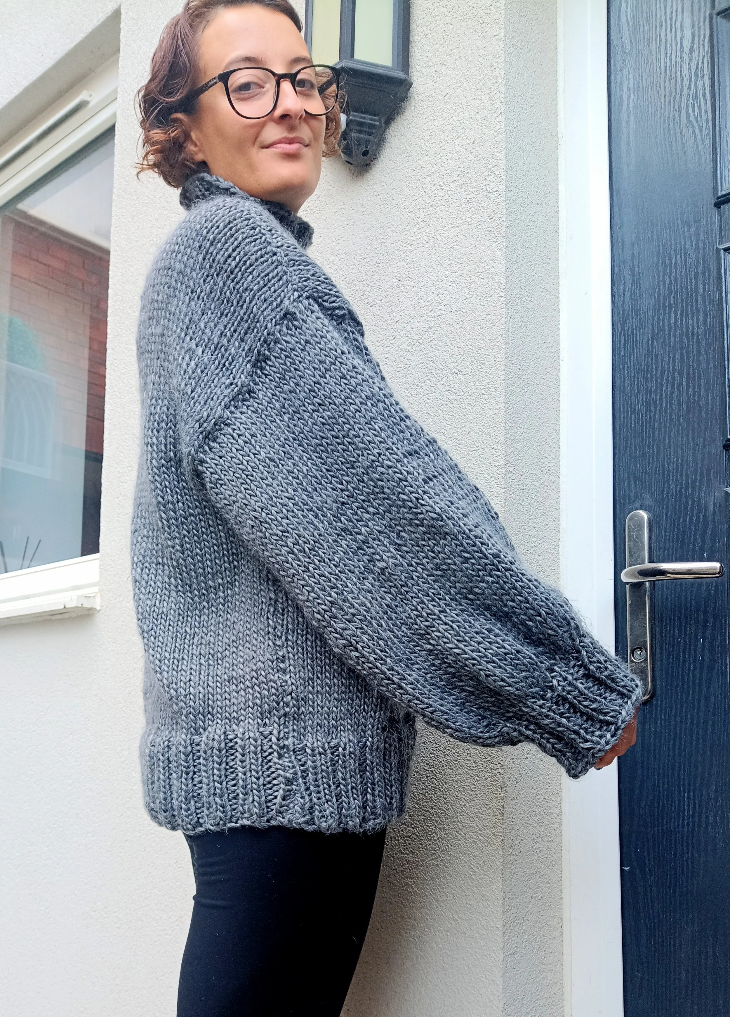 The basket weave sweater - knitting pattern — JeggoCrochet