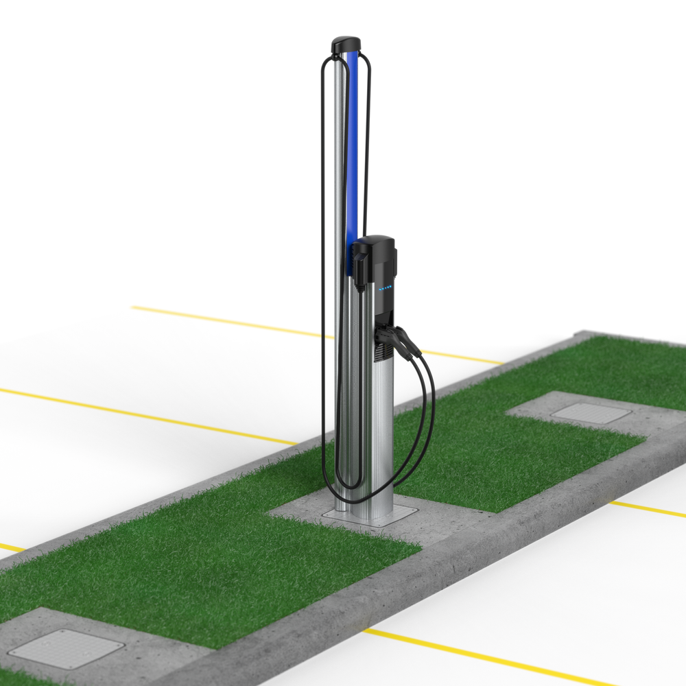 EV Charging Station Foundation — EV Charging Infrastructure | PLP