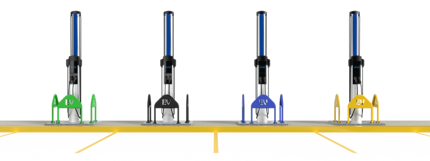 EV Charger Bump Barrier — EV Charging Infrastructure | PLP