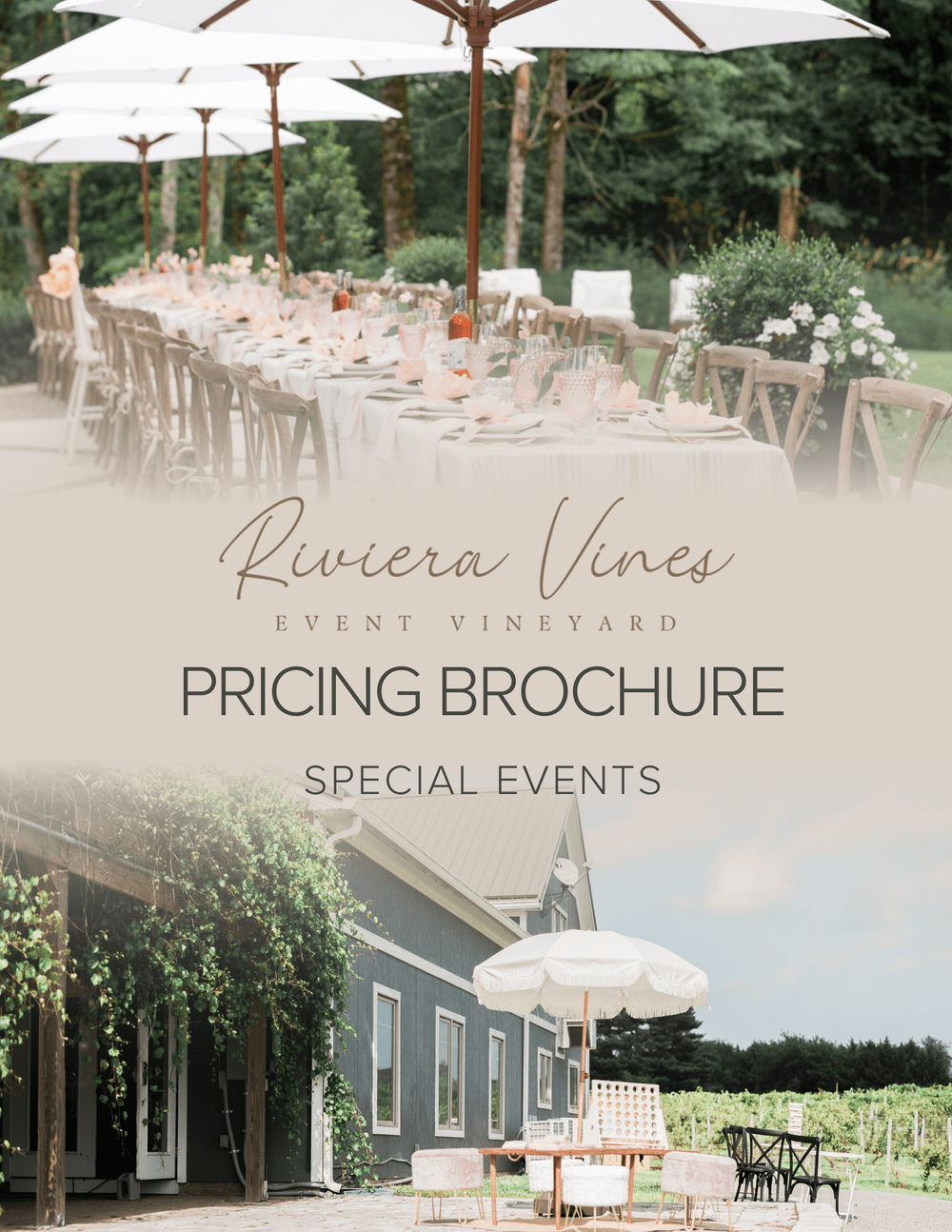 Affordable Wedding Venue Packages — Riviera Vines