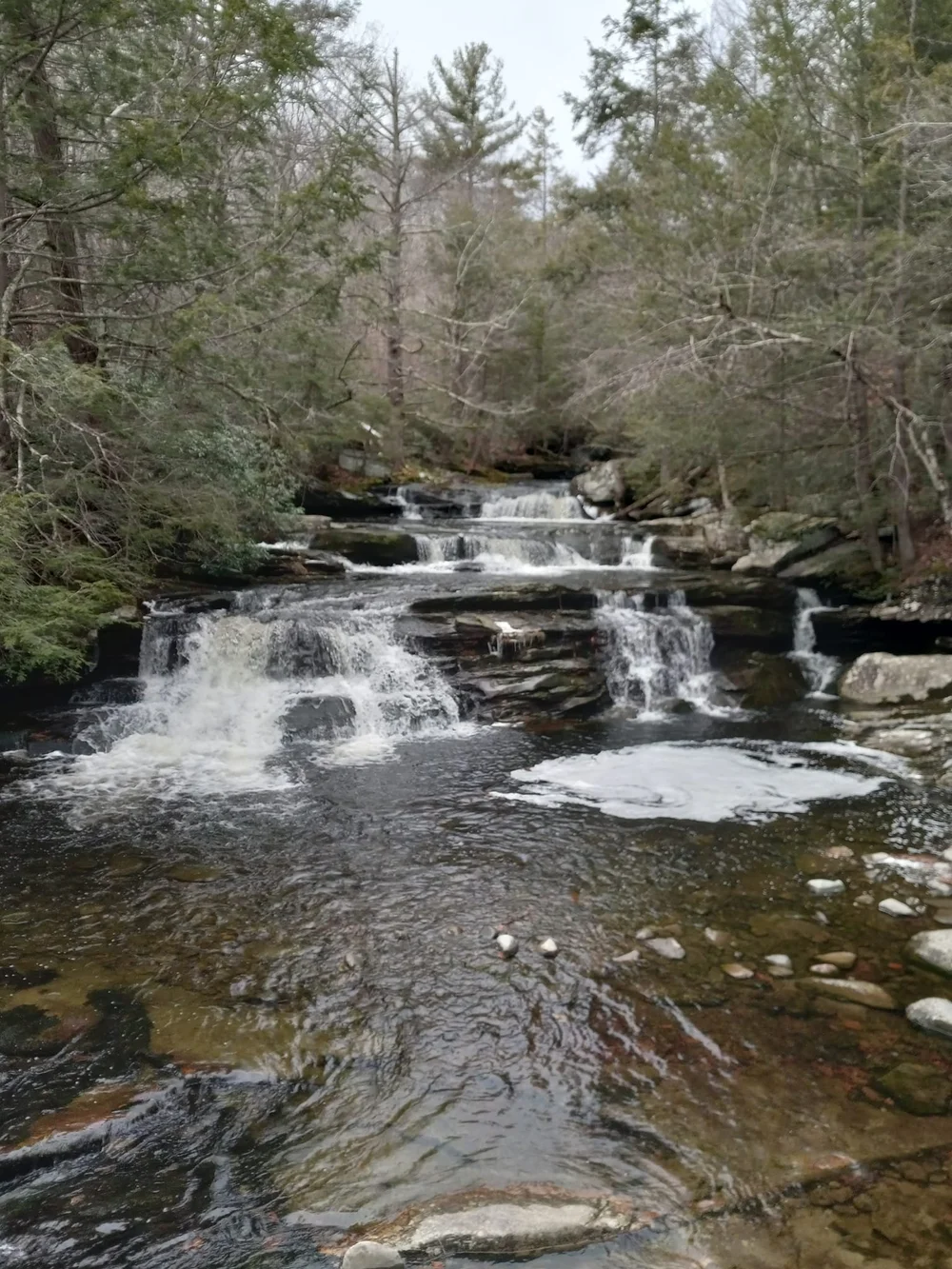 Vernooy Kill Falls via Long Path from Peekamoose Road to Upper ...