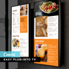 DIY Drink Digital TV menu board screen price list catalogue Canva ...
