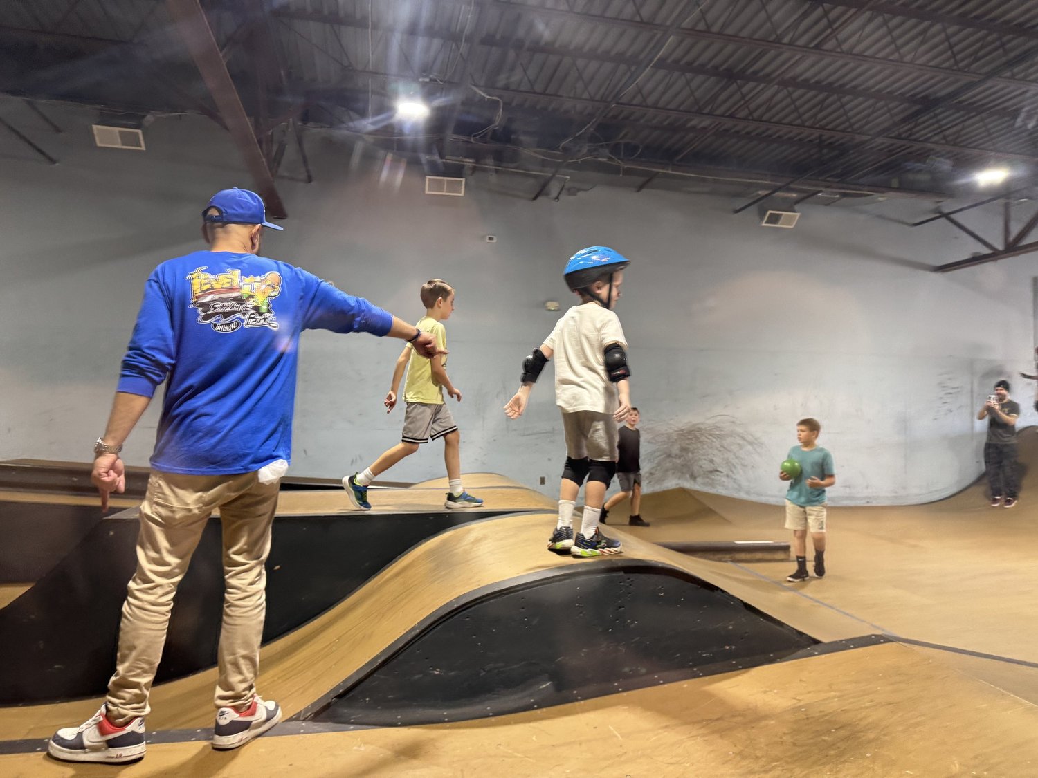 Level Up Skatepark In Brick New Jersey