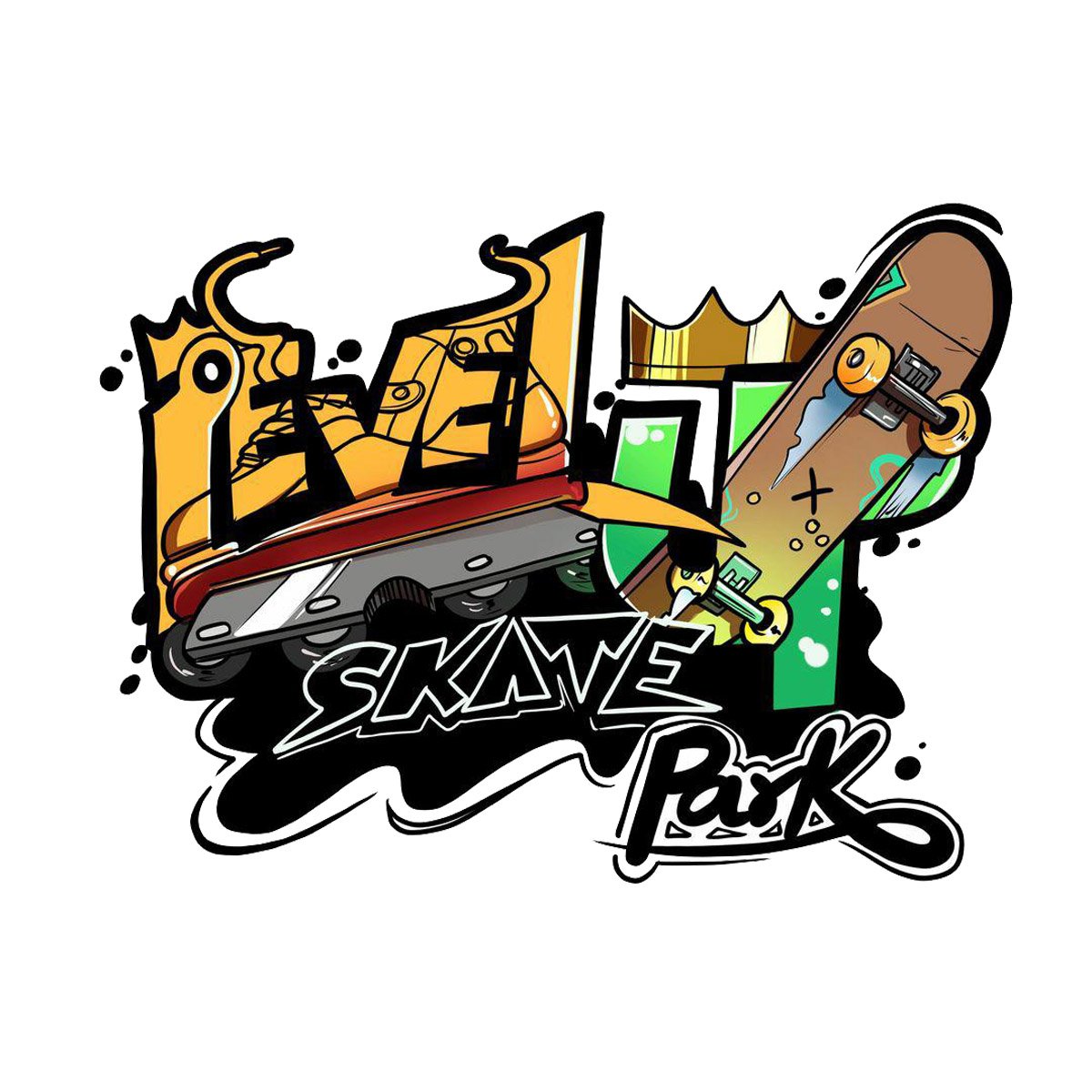 Level Up Skatepark In Brick New Jersey