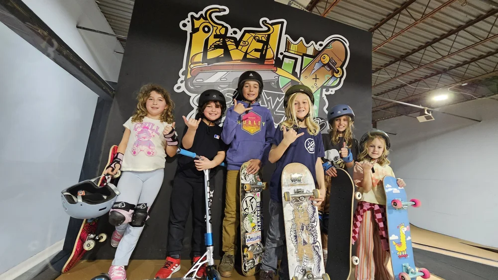 Level Up Skatepark In Brick New Jersey