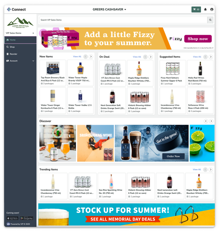 Sales Execution - Distributors — VIP