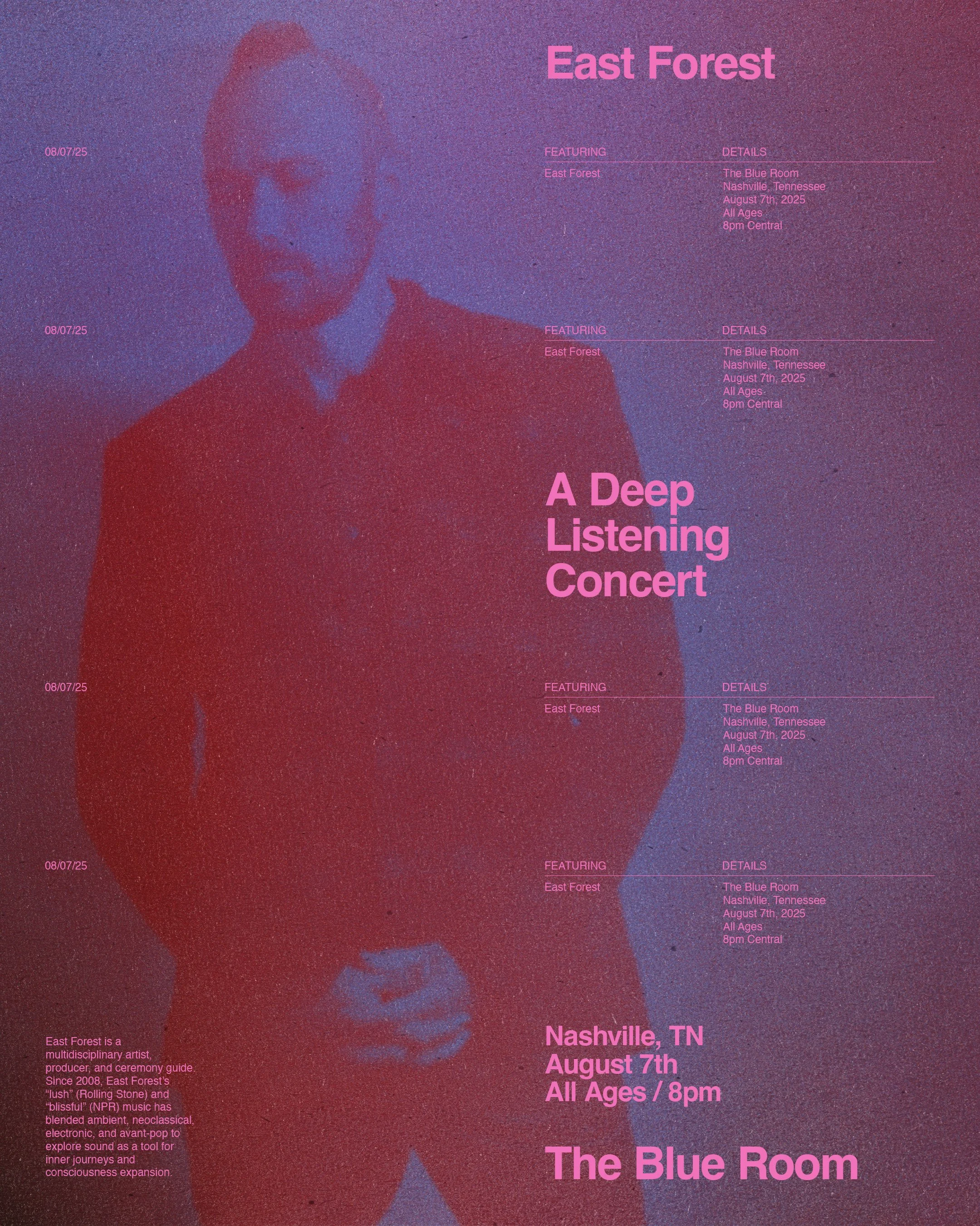 Tickets — East Forest