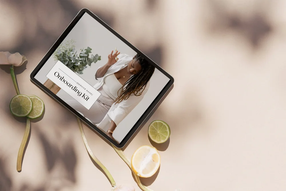 Aesthetic Client Onboarding Guide Canva Template: Neutral Collection ...