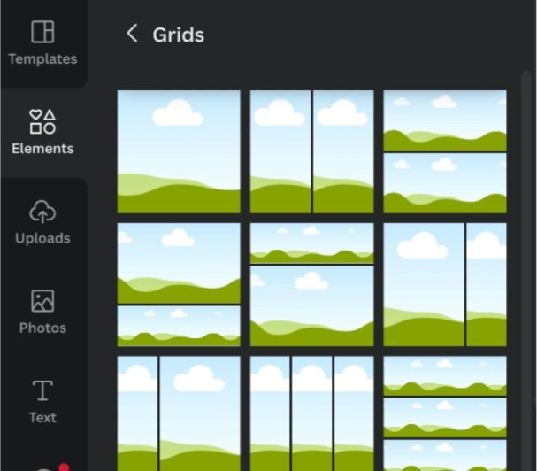 New Canva Feature: How to Use Canva Grids — Creative Template Shop