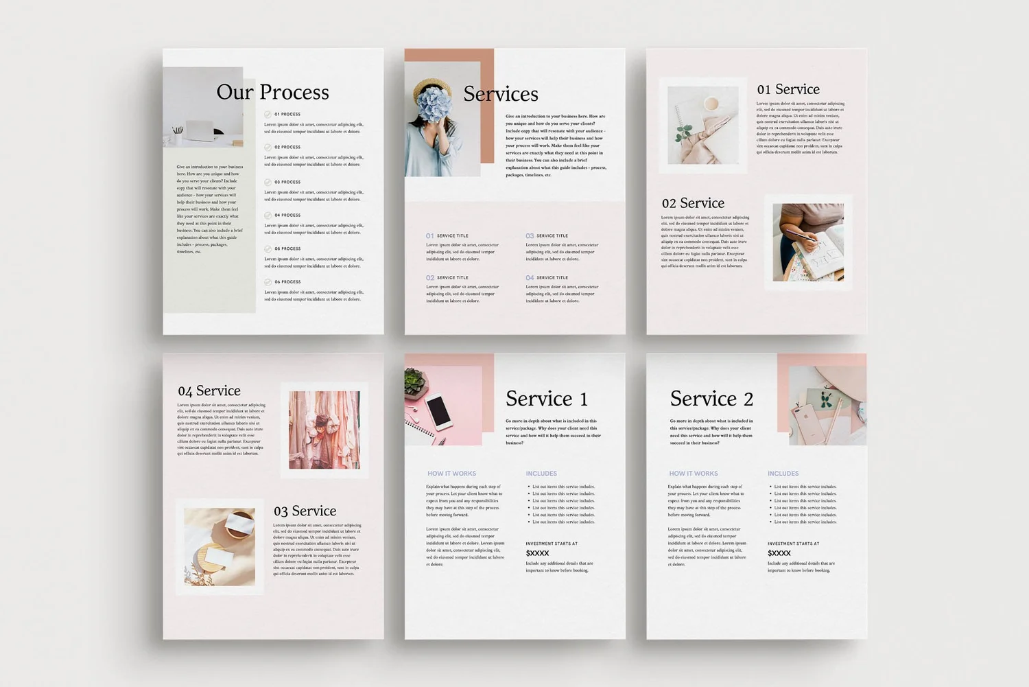 Client Onboarding PDF Canva Template: Neutral Collection — Creative ...