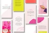 Content Creator Social Media Canva Templates: Neutral Collection ...