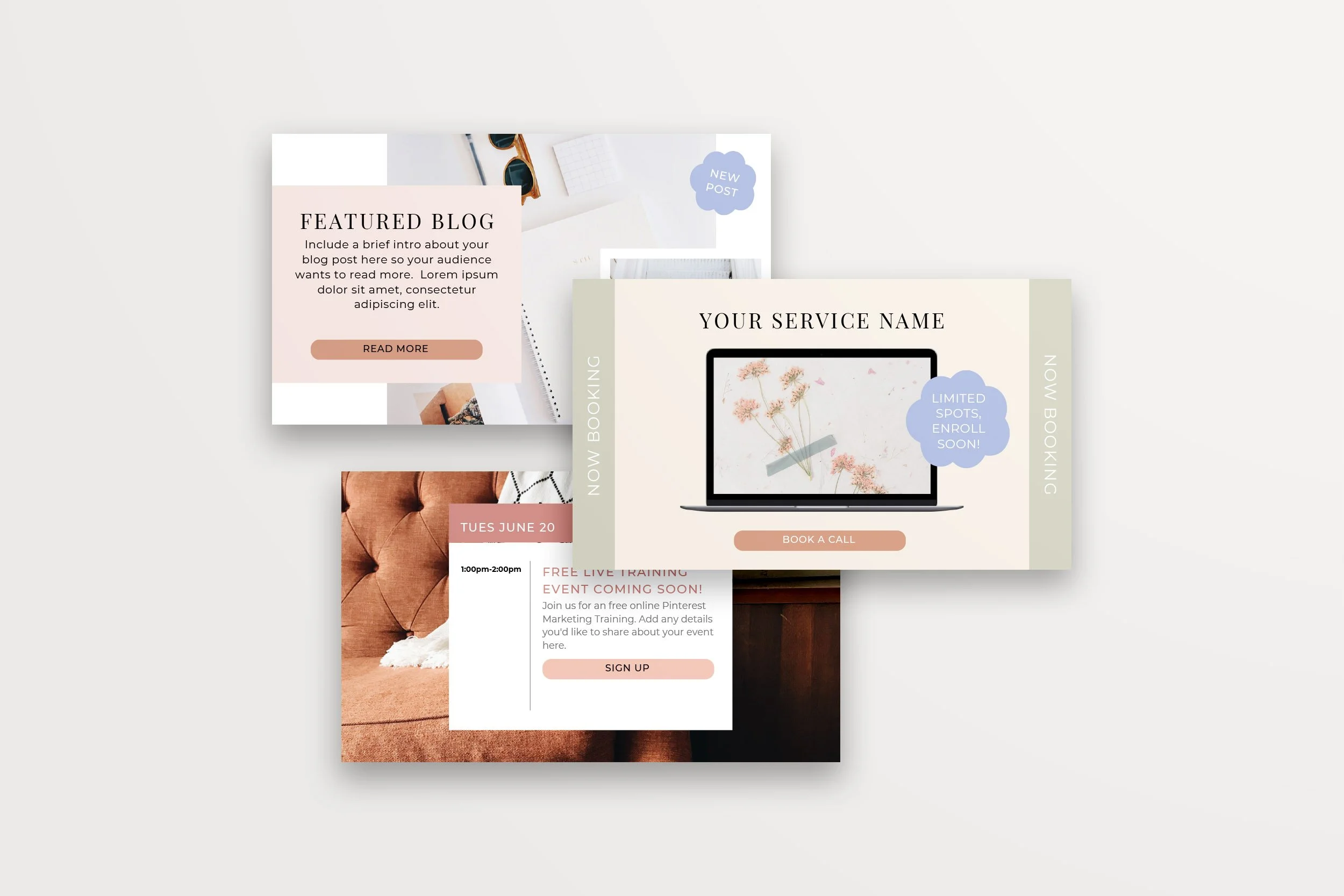 Lead Magnet Email Newsletter Sequence Flodesk Template: Bright ...