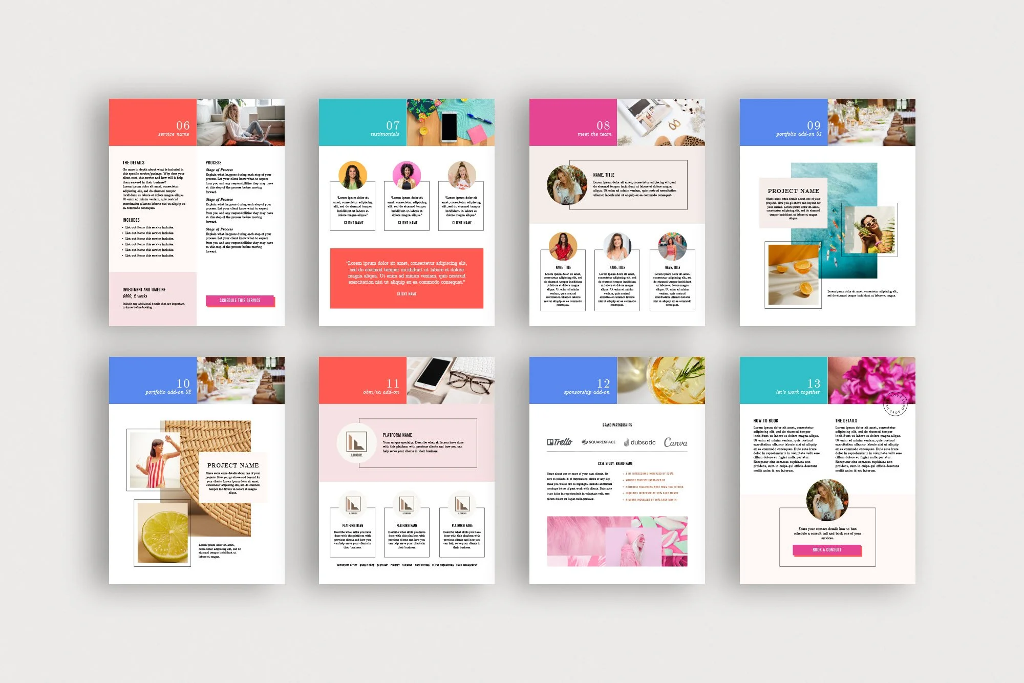 Aesthetic Client Onboarding Guide Canva Template: Neutral Collection ...