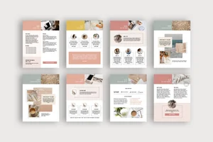 Modern Services and Pricing Guide Canva Template: Neutral Collection ...