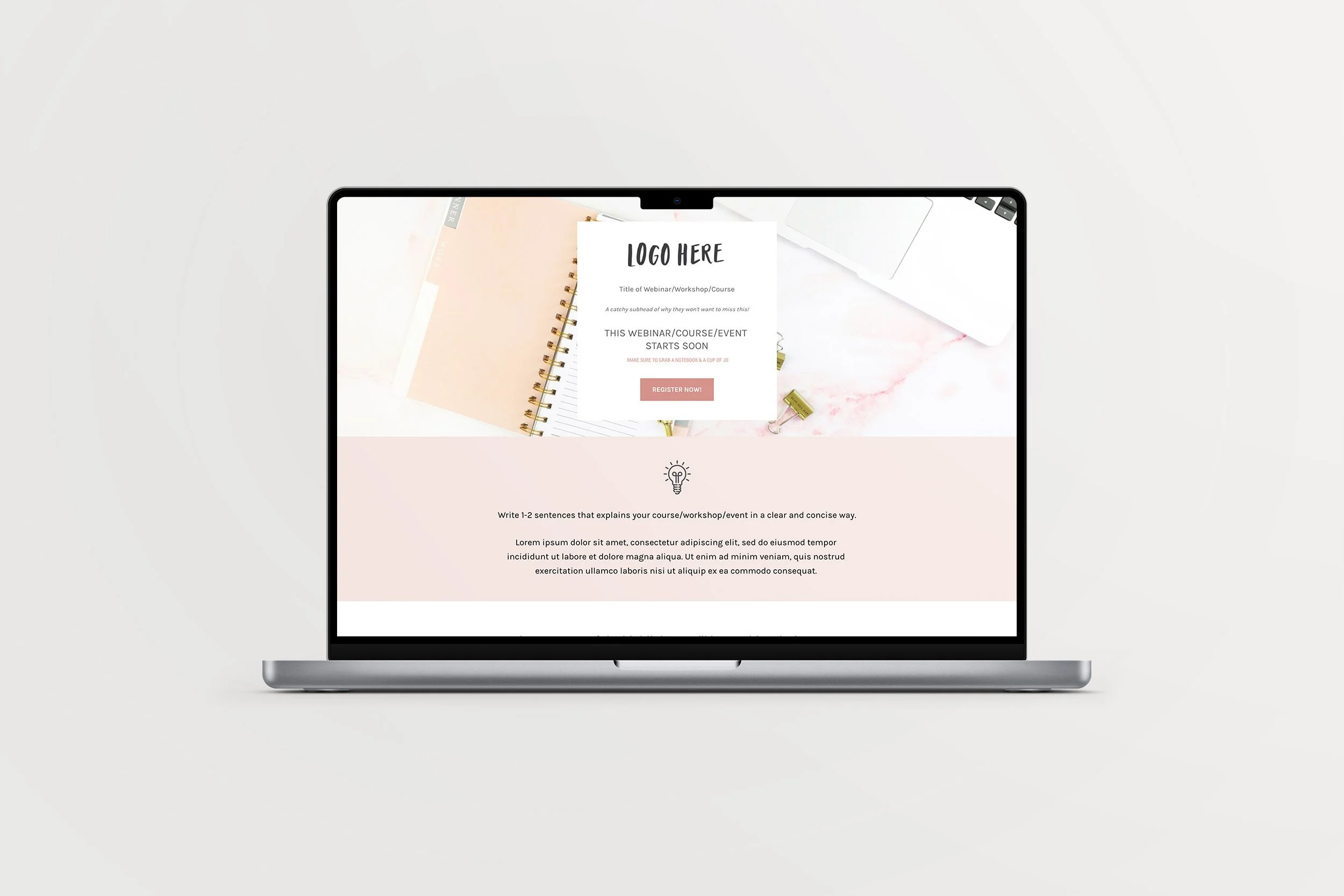 Online Course Creator Template Bundle: Neutral Collection — Creative ...