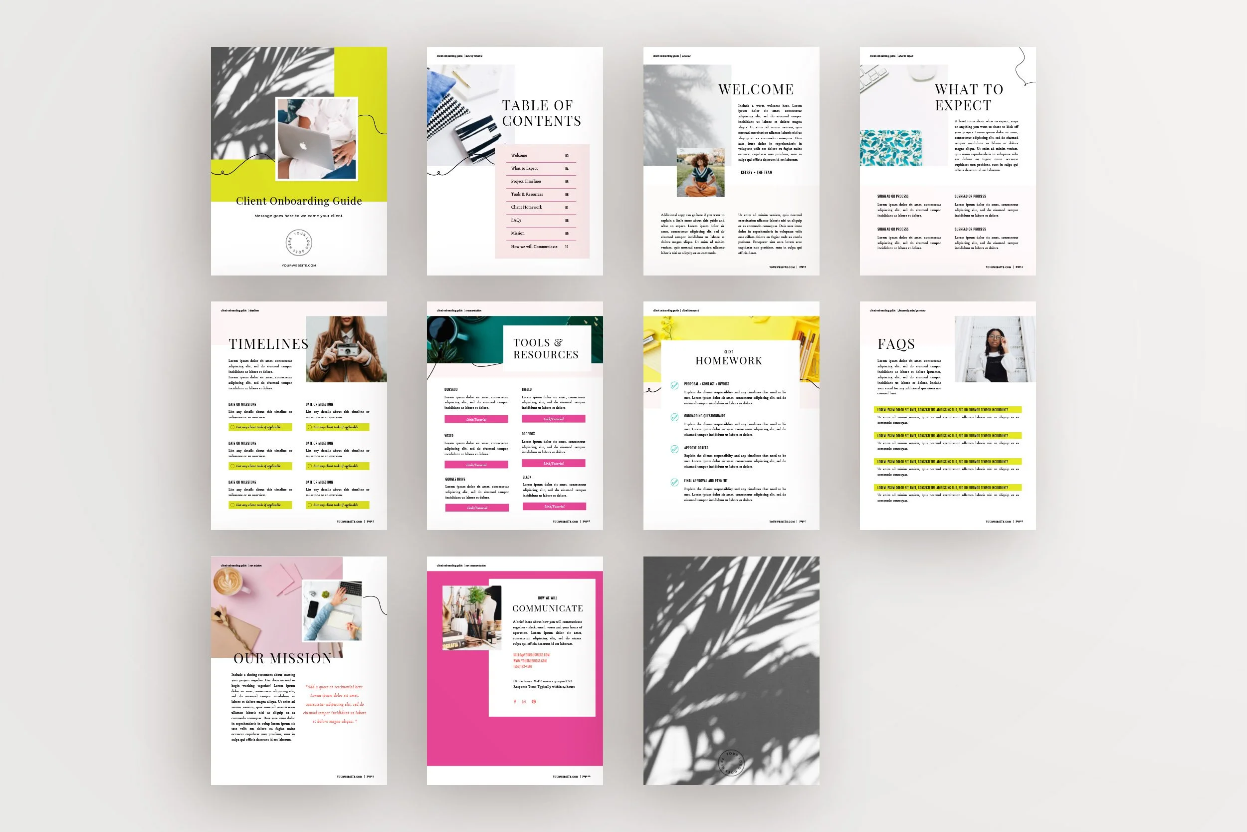 Modern Services and Pricing Guide Canva Template: Neutral Collection ...