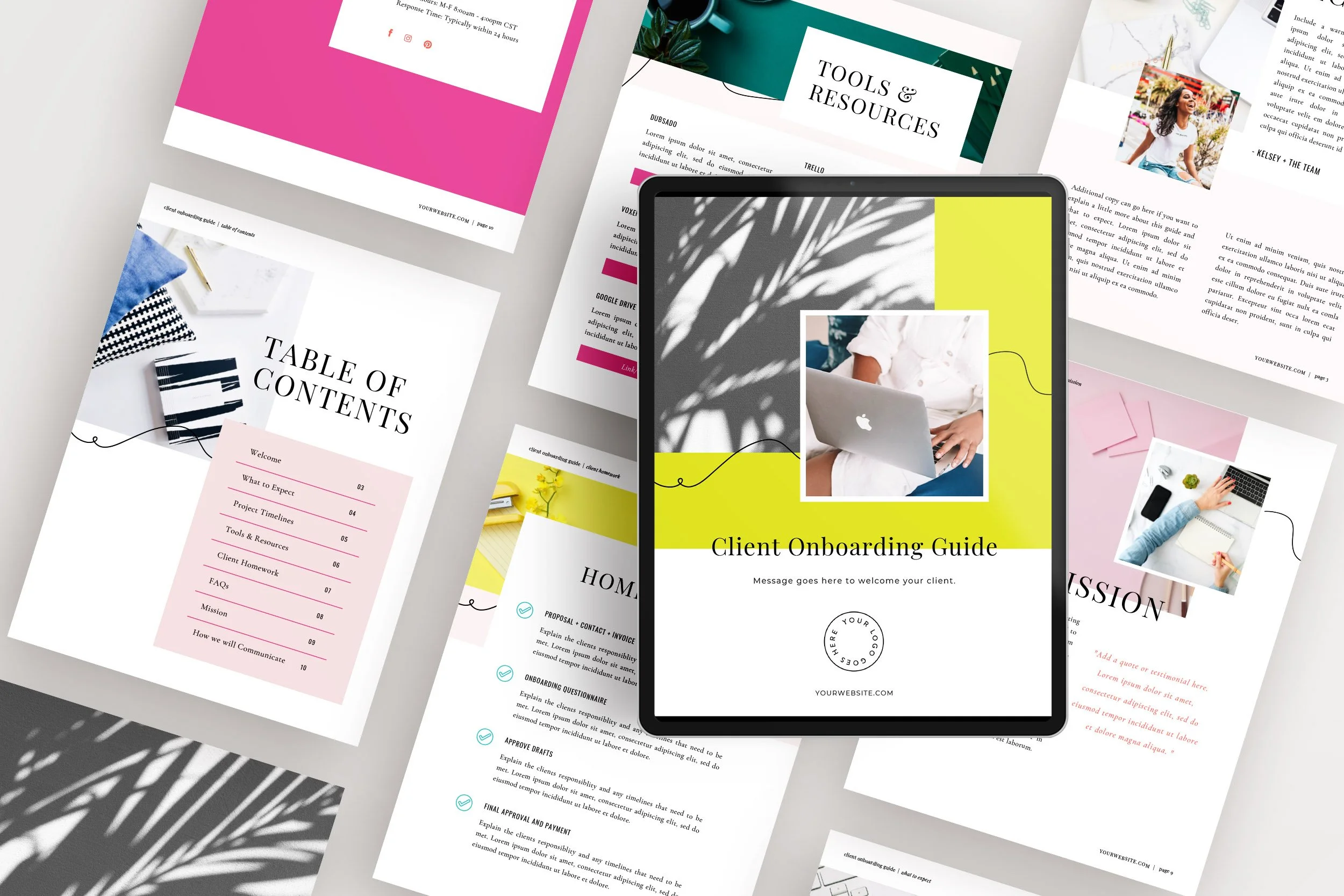 Modern Services and Pricing Guide Canva Template: Neutral Collection ...