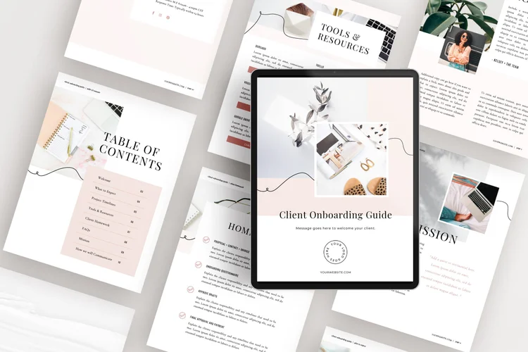Modern Services and Pricing Guide Canva Template: Neutral Collection ...