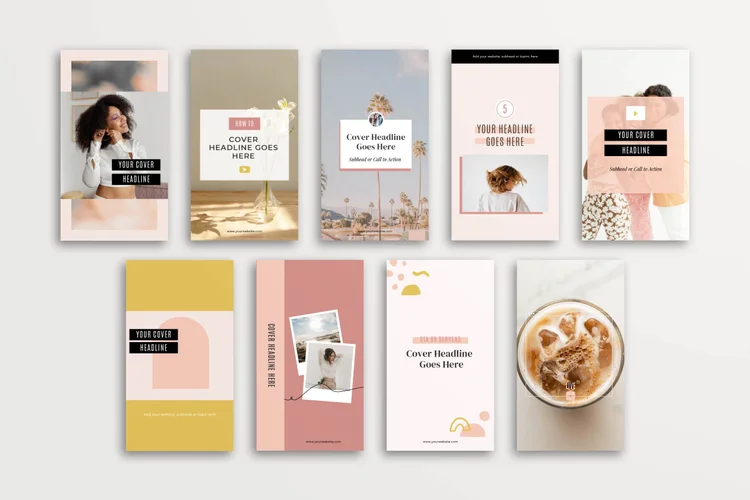 Engagement Boost YouTube Thumbnail Canva Templates: Bright Collection ...