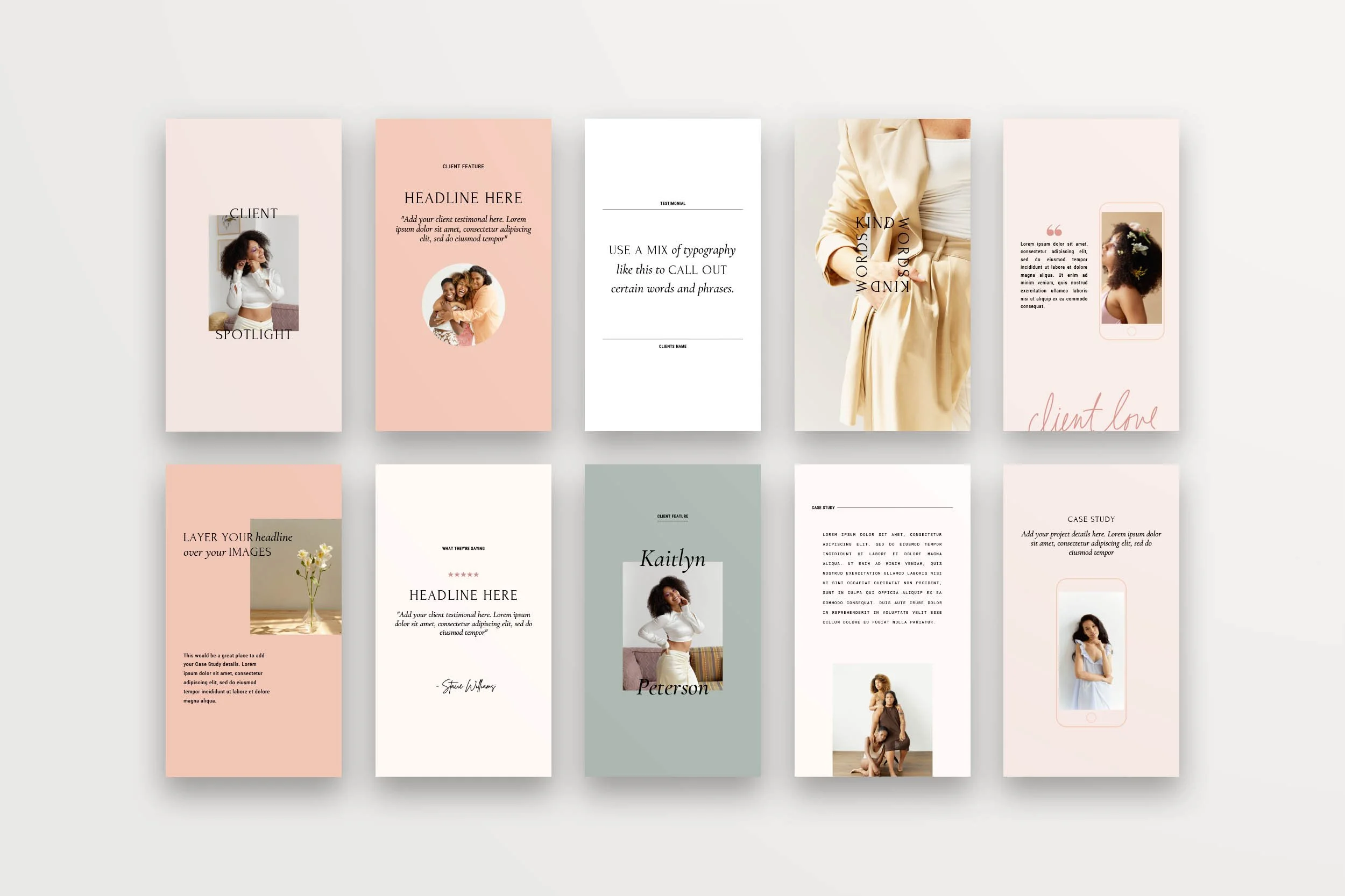Educational Instagram Carousel Canva Templates: Soft Collection ...