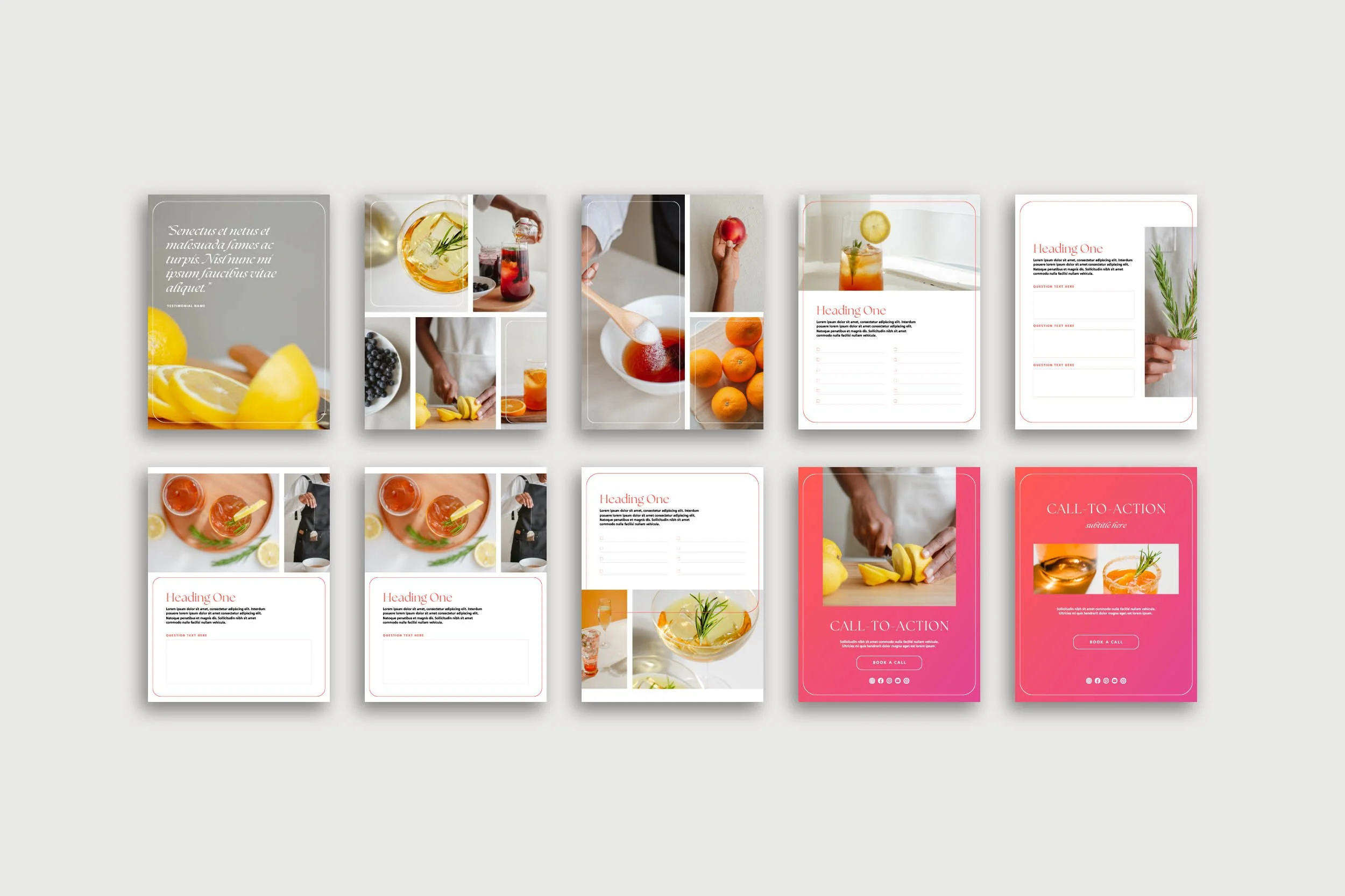 Colorful Project Proposal Canva Template: Bright Collection — Creative ...