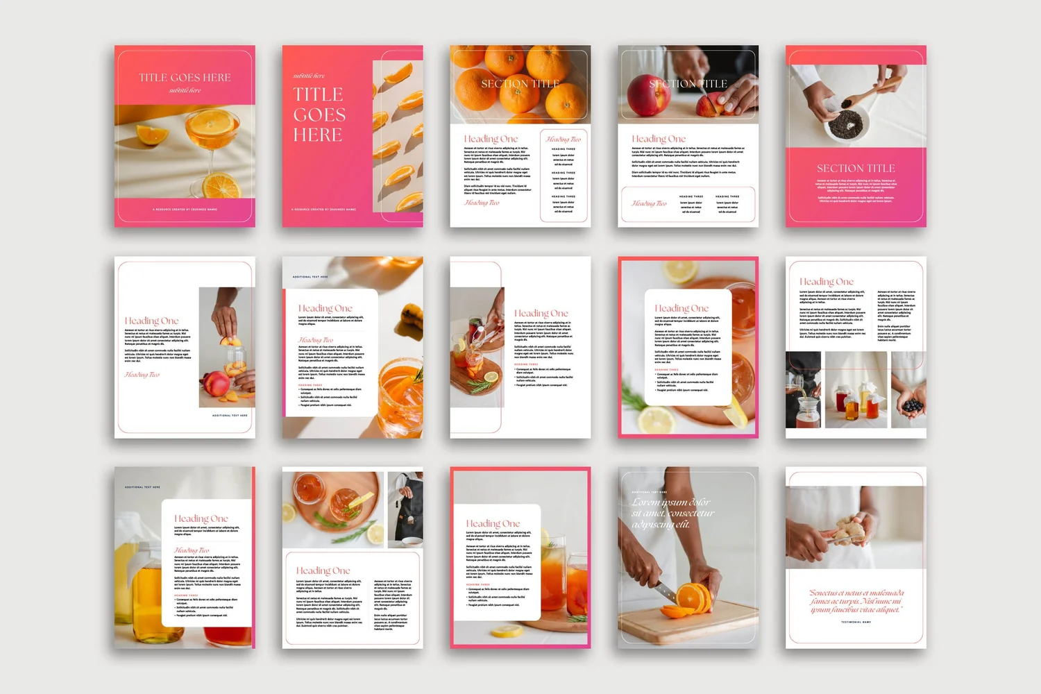 Colorful Project Proposal Canva Template: Bright Collection — Creative ...