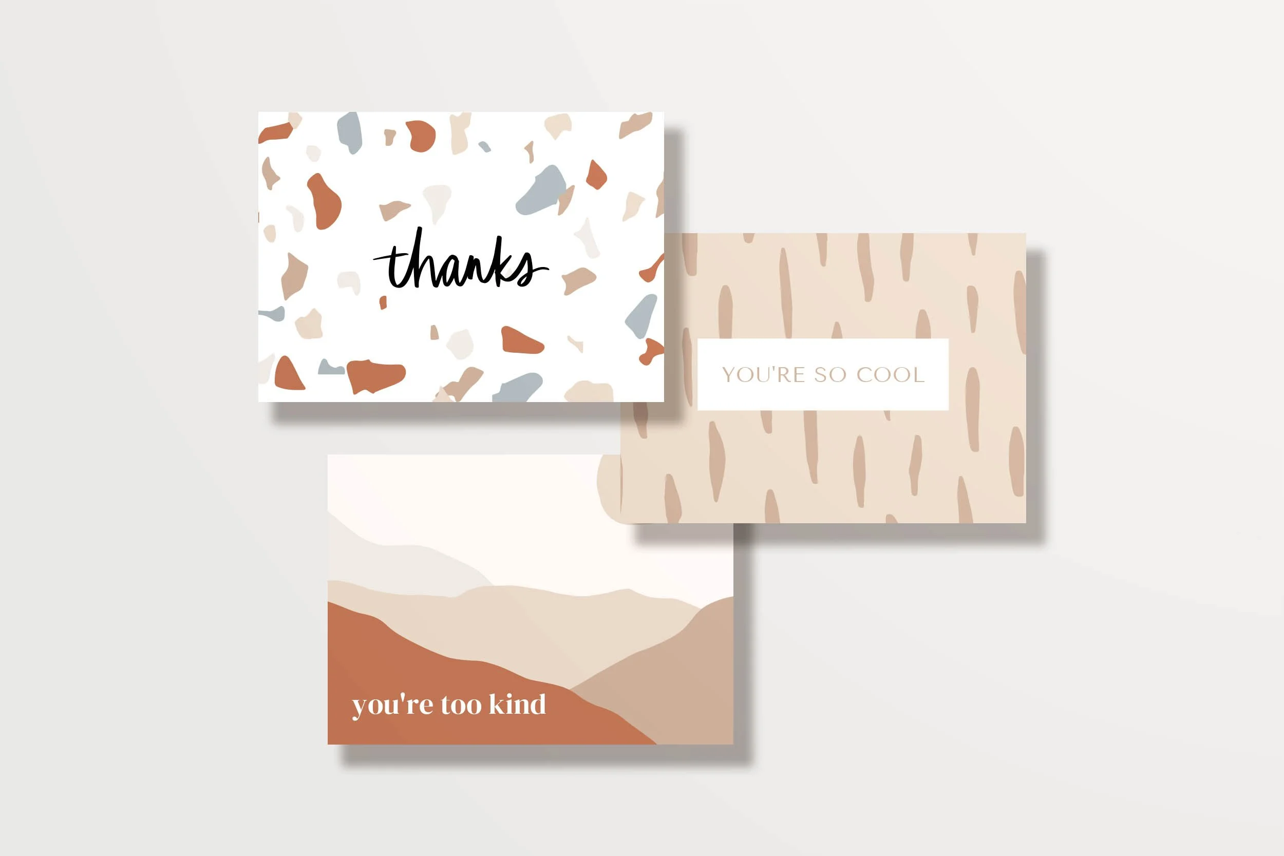 Client Thank You Kit Canva Templates: Bright Collection — Creative ...