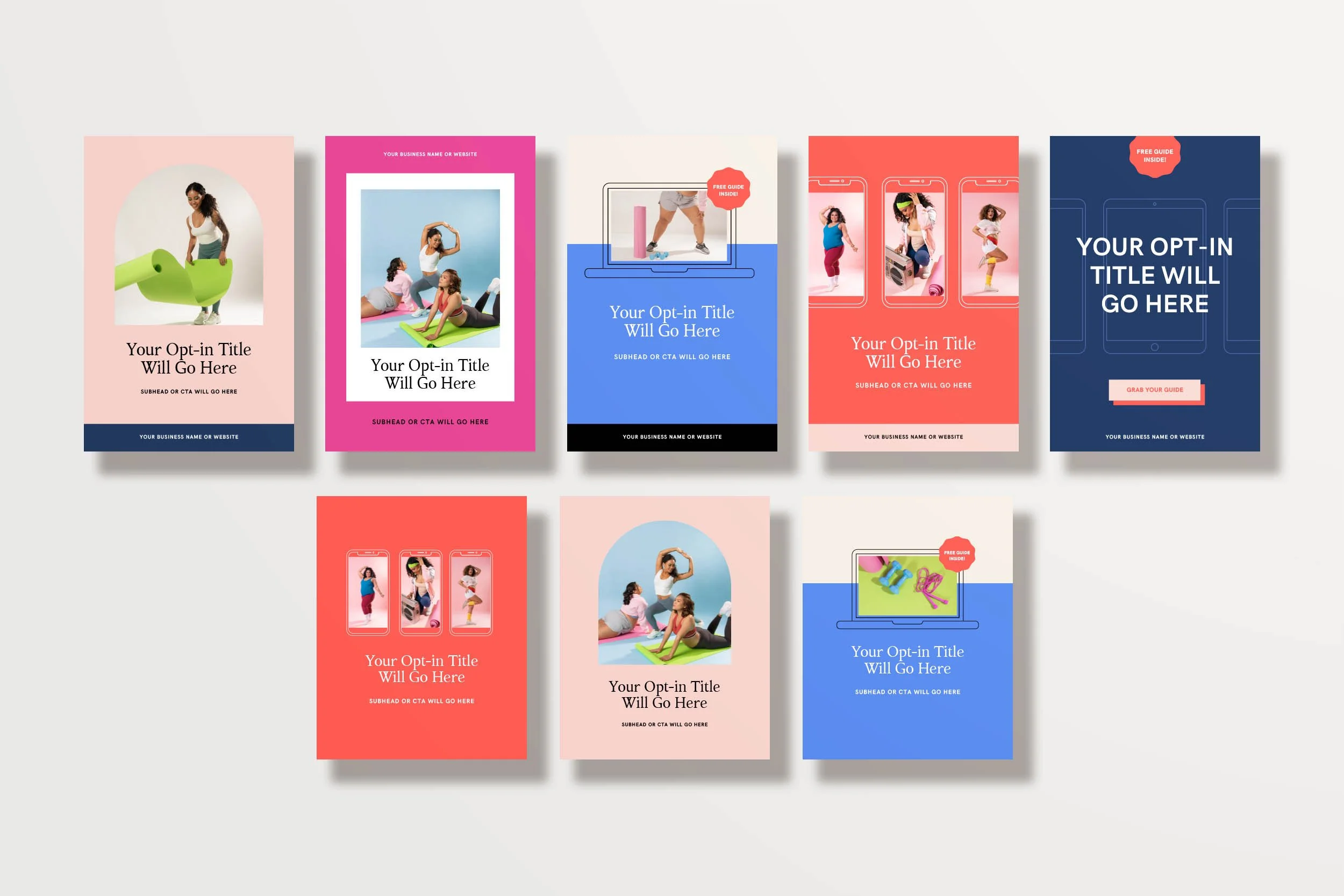Educational Social Media Infographic Canva Templates: Soft Collection ...