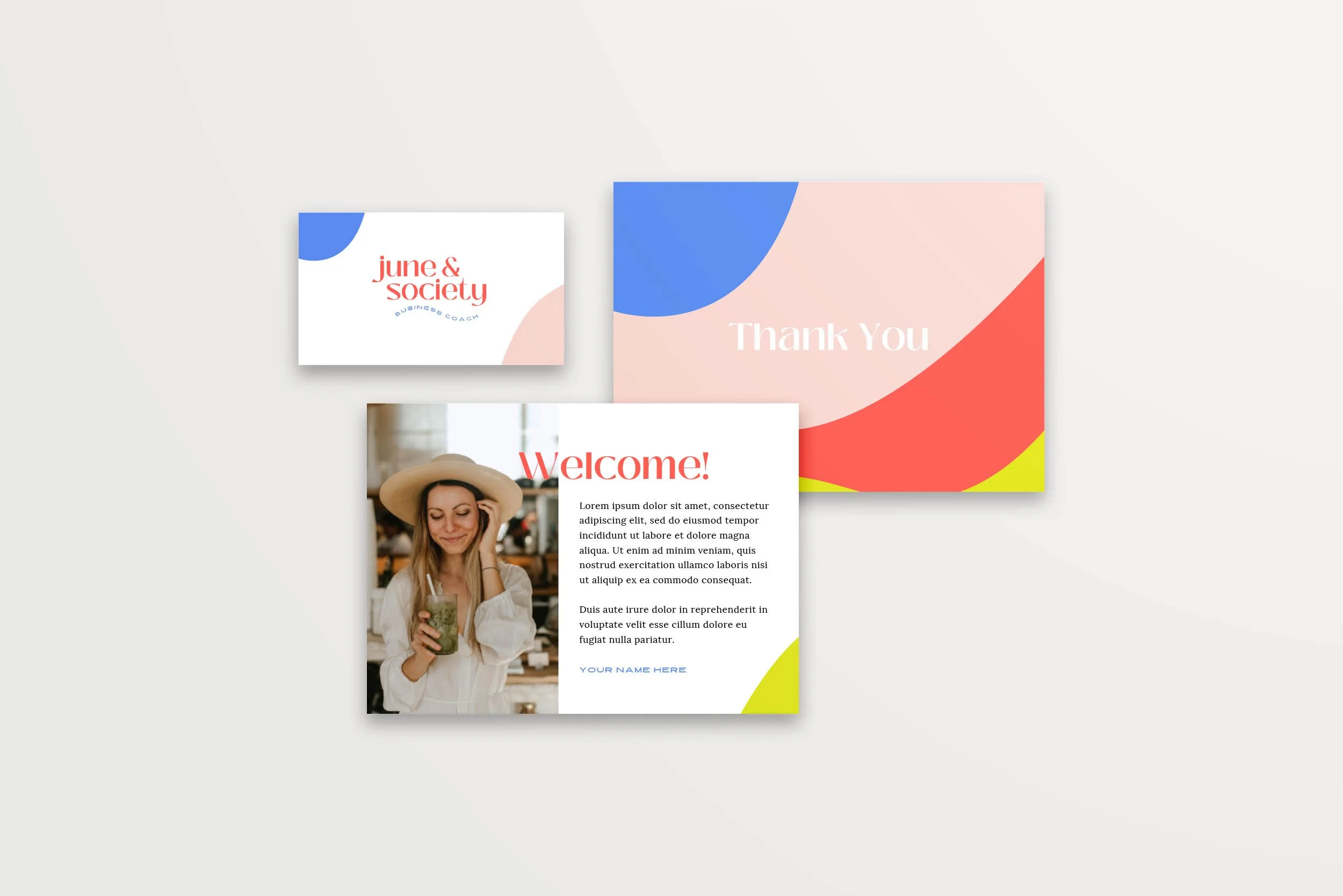 Business Card Canva Templates: Bright Collection — Creative Template Shop