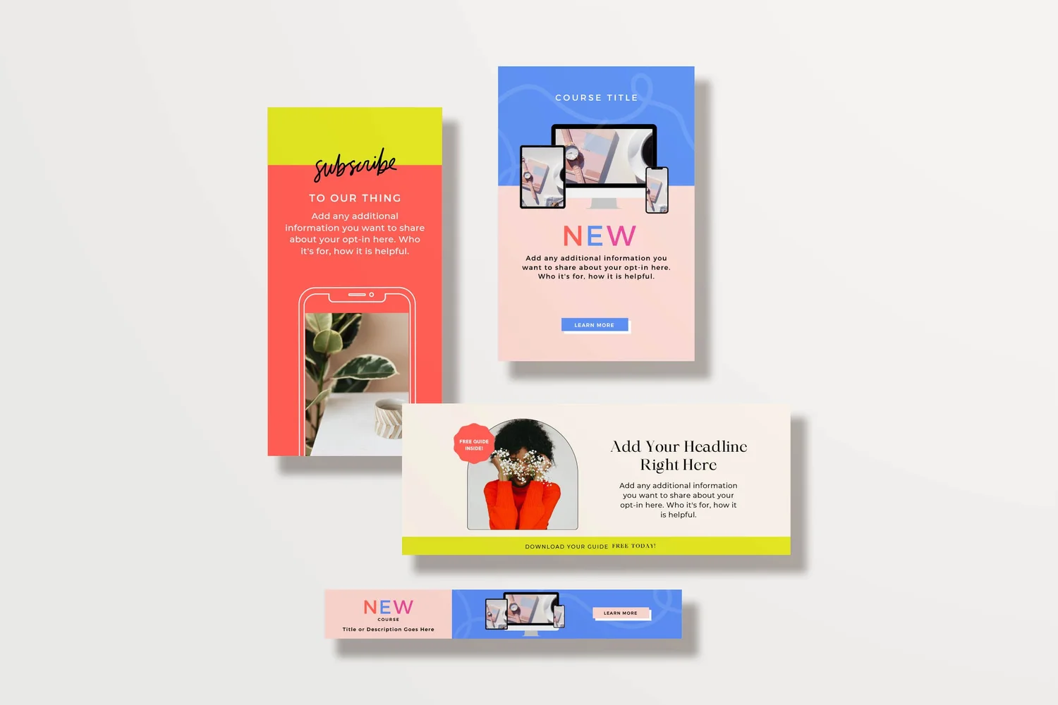 Strategic Partnership Info Packet Canva Template: Bright Collection ...