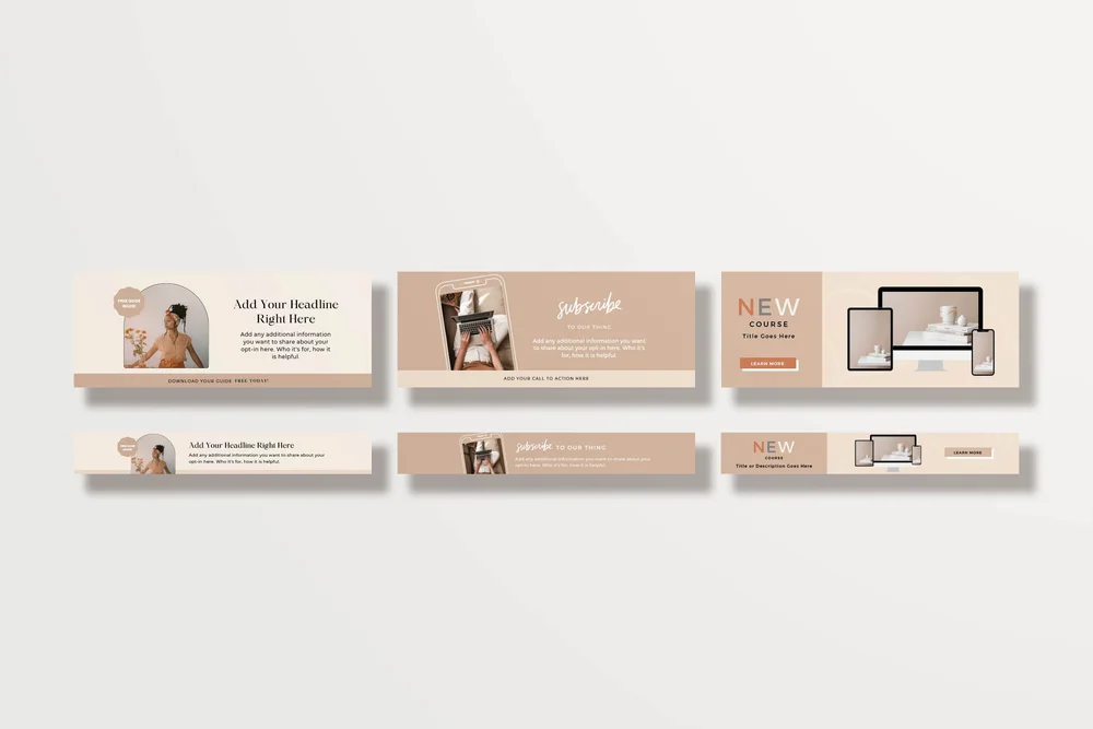 Email Signature Google Templates: Neutral Collection — Creative ...