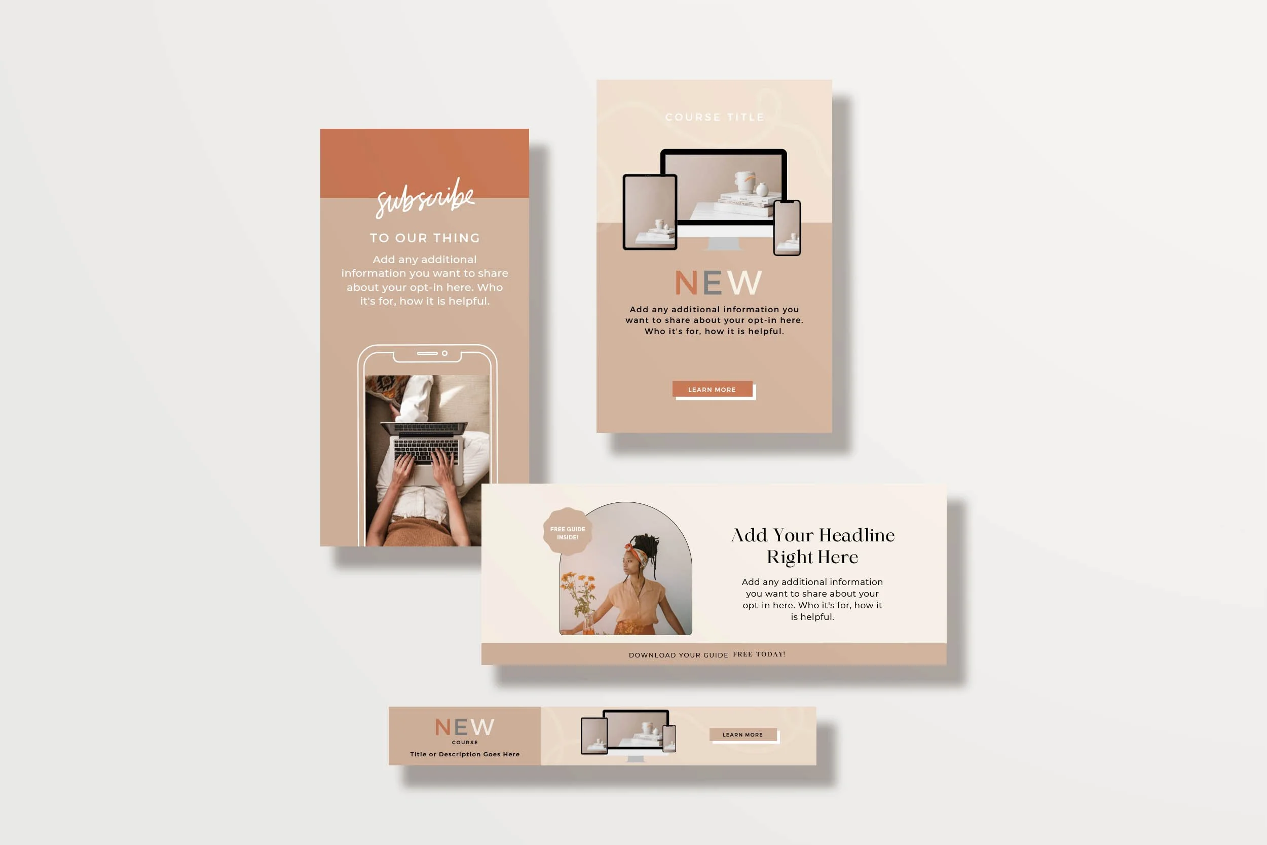 Email Signature Google Templates: Neutral Collection — Creative ...