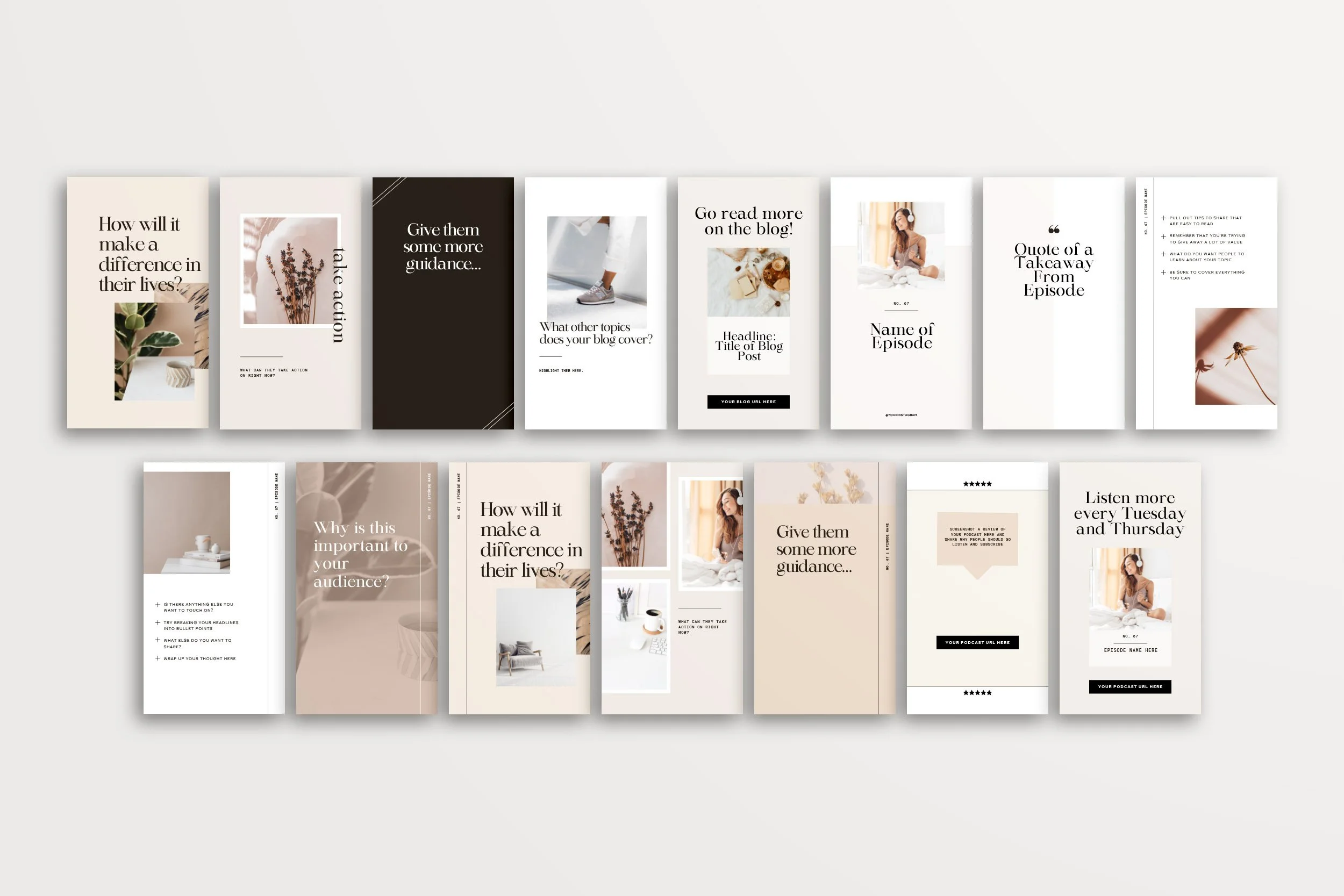 Project Portfolio Pinterest Pin Canva Templates: Bright Collection ...