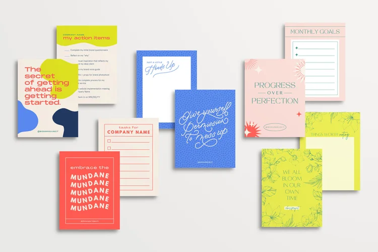 E-Book Canva Template for Small Businesses: Bright Collection ...