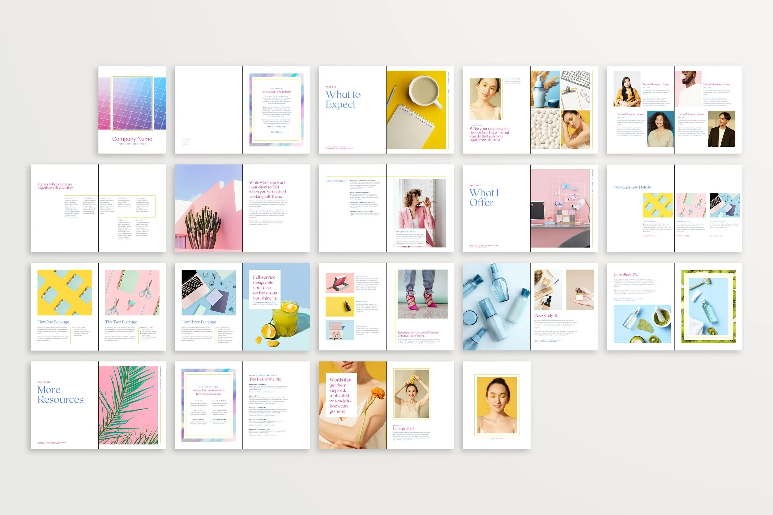 Aesthetic Client Onboarding Guide Canva Template: Neutral Collection ...
