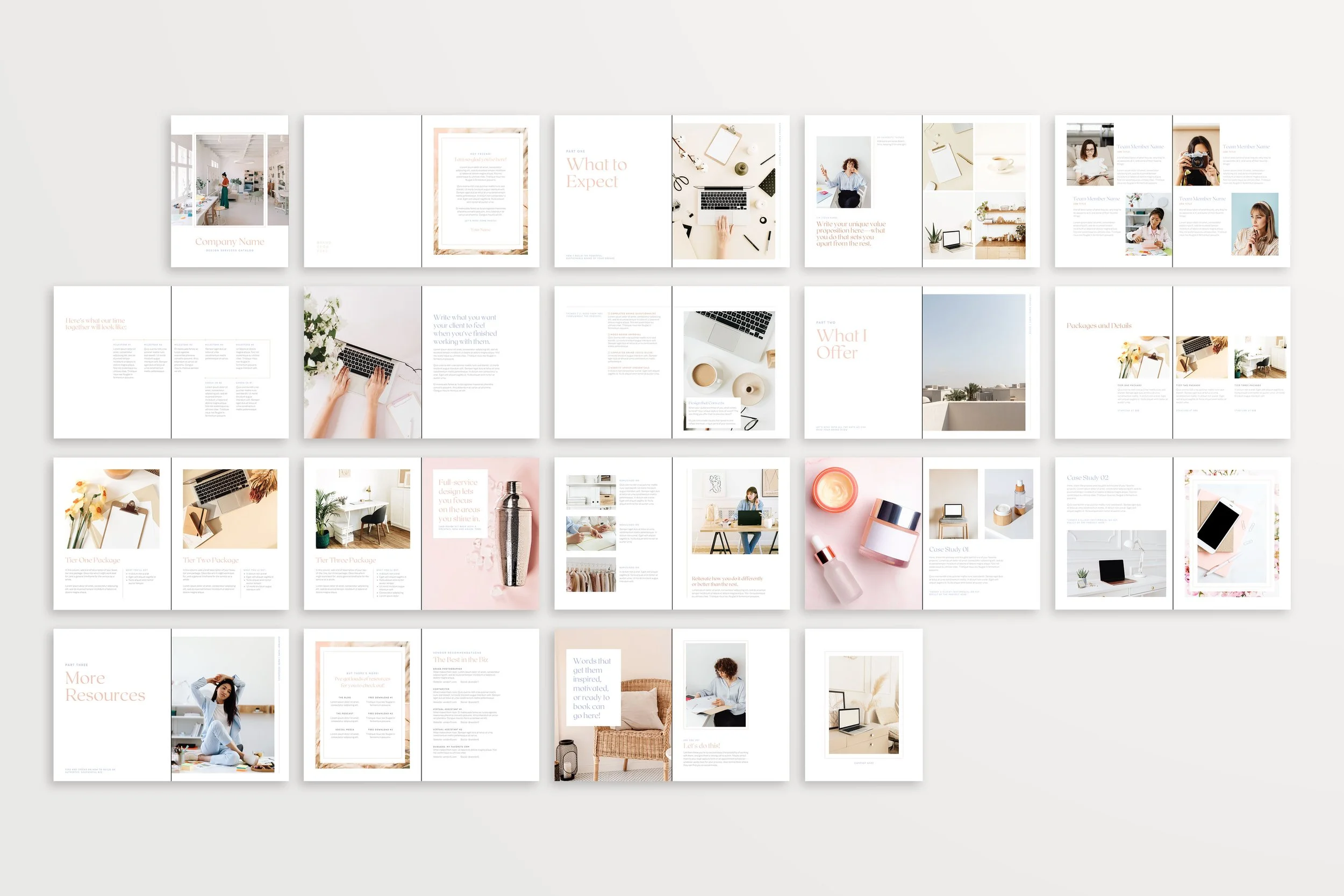 E-Book Canva Template for Small Businesses: Soft Collection — Creative ...