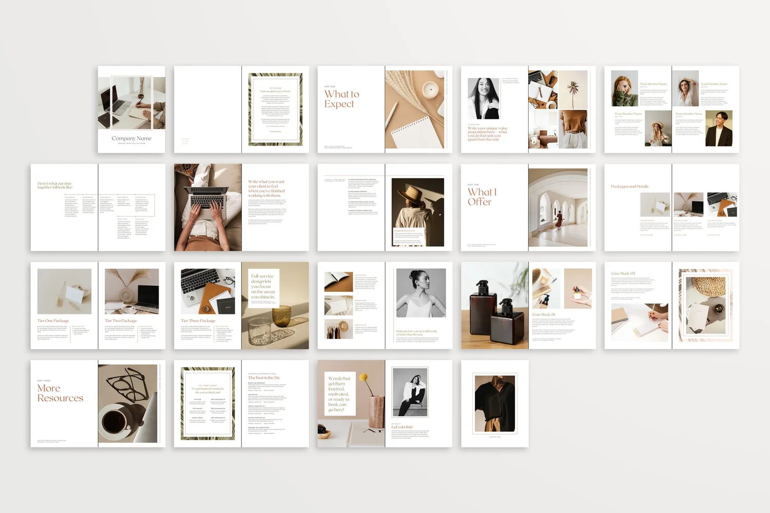 E-Book Canva Template for Small Businesses: Bright Collection ...