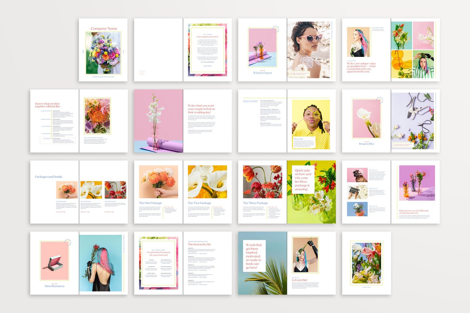Modern Services and Pricing Guide Canva Template: Neutral Collection ...